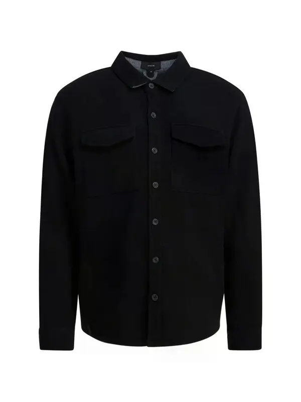 Vince Button Pocket Overshirt