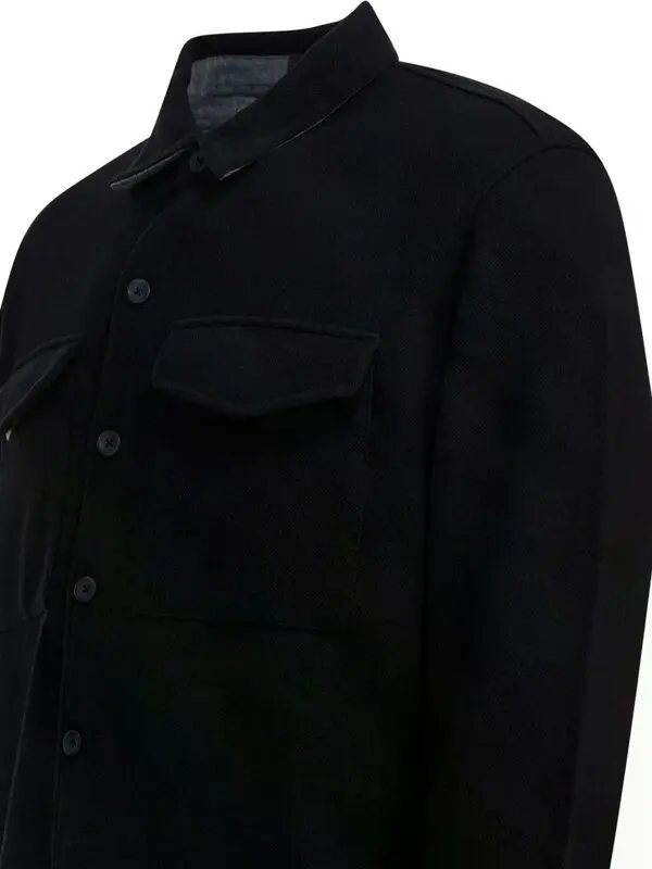 Vince Button Pocket Overshirt