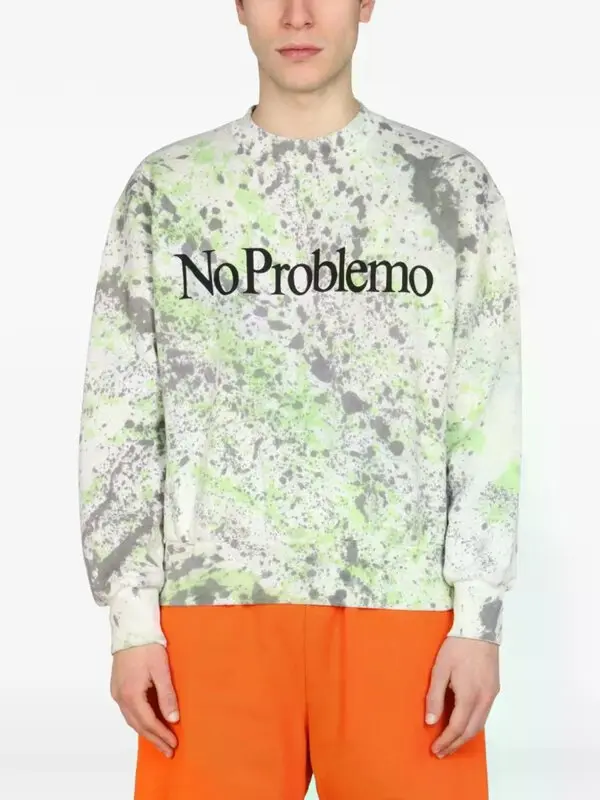 Aries Slogan Sweatshirt