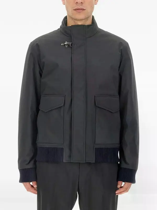 FAY Bomber Jacket With Front Flap Pockets