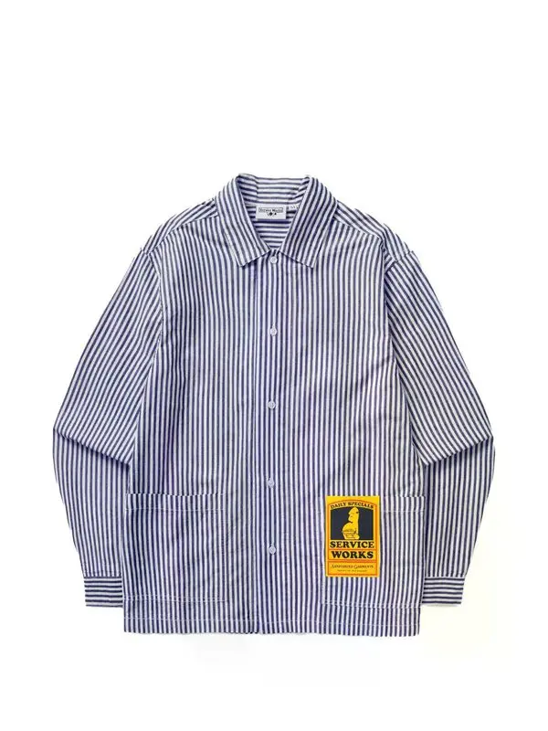 SERVICE WORKS Striped Chef Shirt