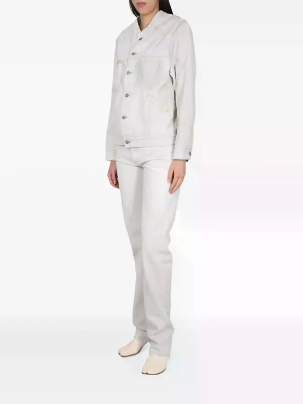 MAISON MARGIELA Denim Jacket With Front Buttons