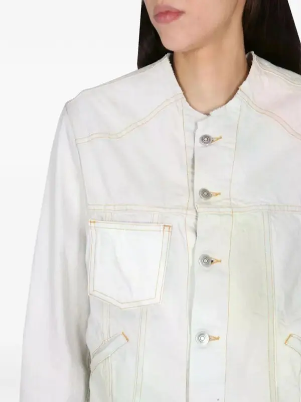 MAISON MARGIELA Denim Jacket With Front Buttons