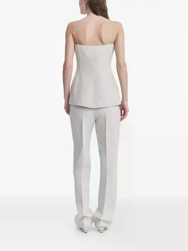 FFORME Eilwen Draped Top - Neutrals