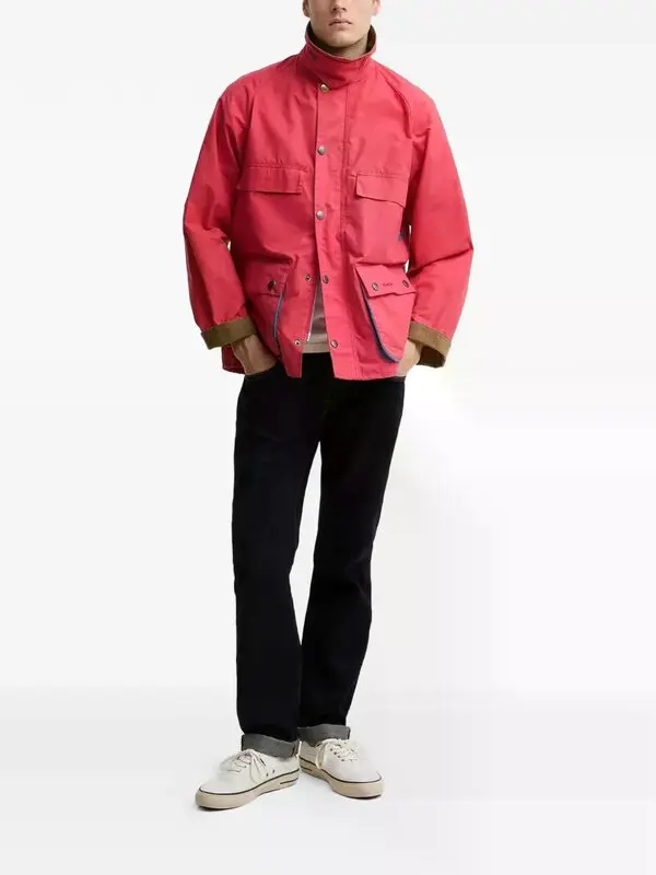 Barbour X Paul Smith Contrast Collar Jacket