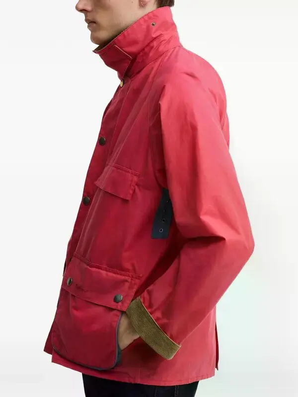 Barbour X Paul Smith Contrast Collar Jacket