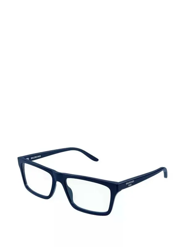 Balenciaga Rectangle-frame Glasses - Blue