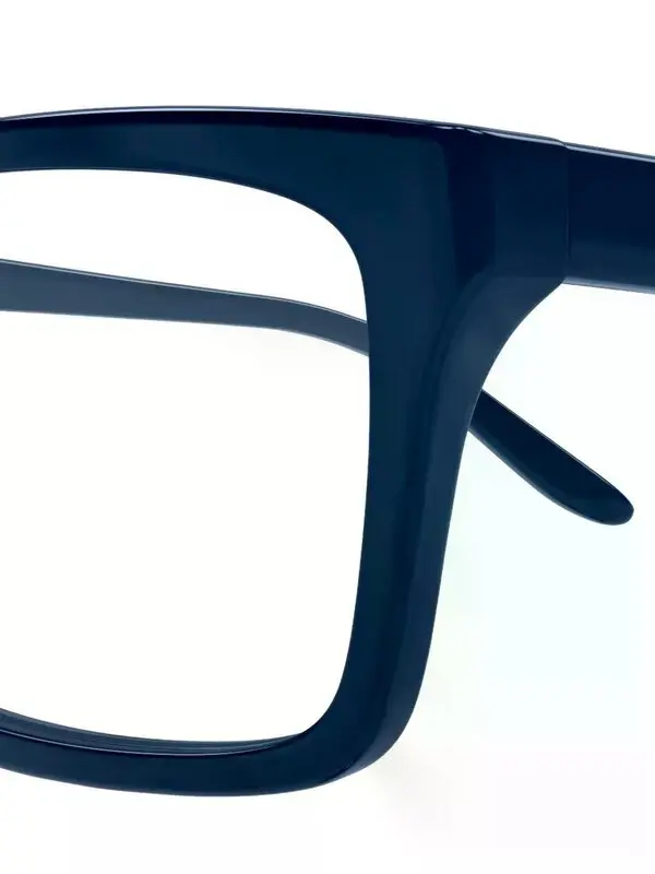 Balenciaga Rectangle-frame Glasses - Blue