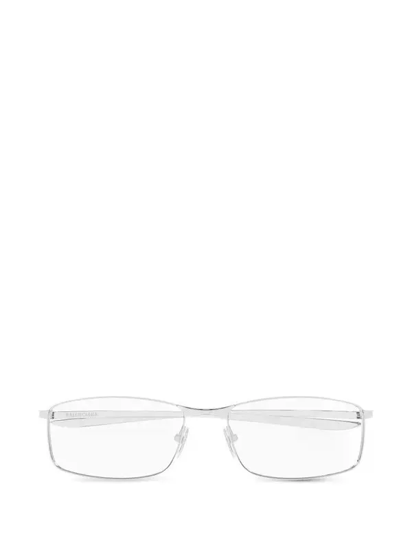 Balenciaga Rectangle Eyeglasses - Silver