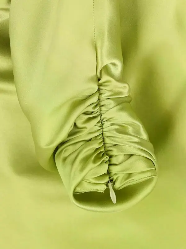 Valentino Garavani Draped Long-sleeve Top