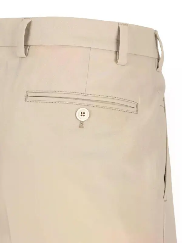 Prada Pleated Pressed-crease Trousers