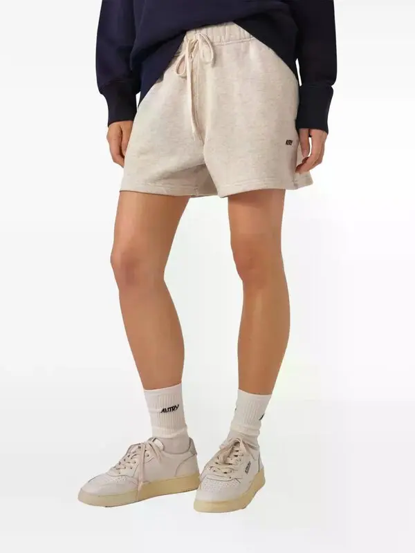 AUTRY Logo Embroidered Shorts