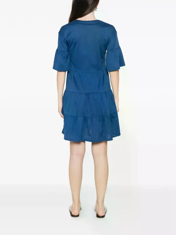 Max Mara V-neck Mini Dress