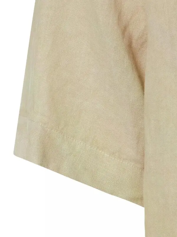 Canali Pocket Short-sleeve Shirt - Neutrals