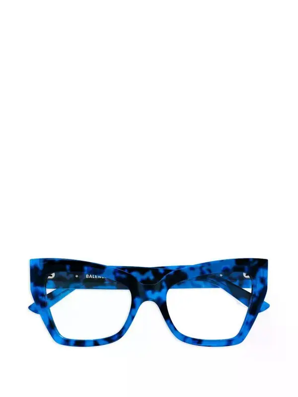 Balenciaga Cat-eye Frame Glasses - Blue