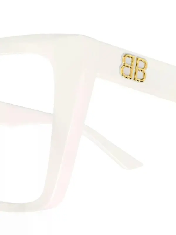 Balenciaga Square-frame Glasses - White