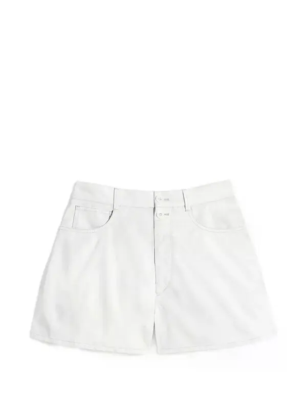 LEMAIRE Cotton Twill Mini Shorts