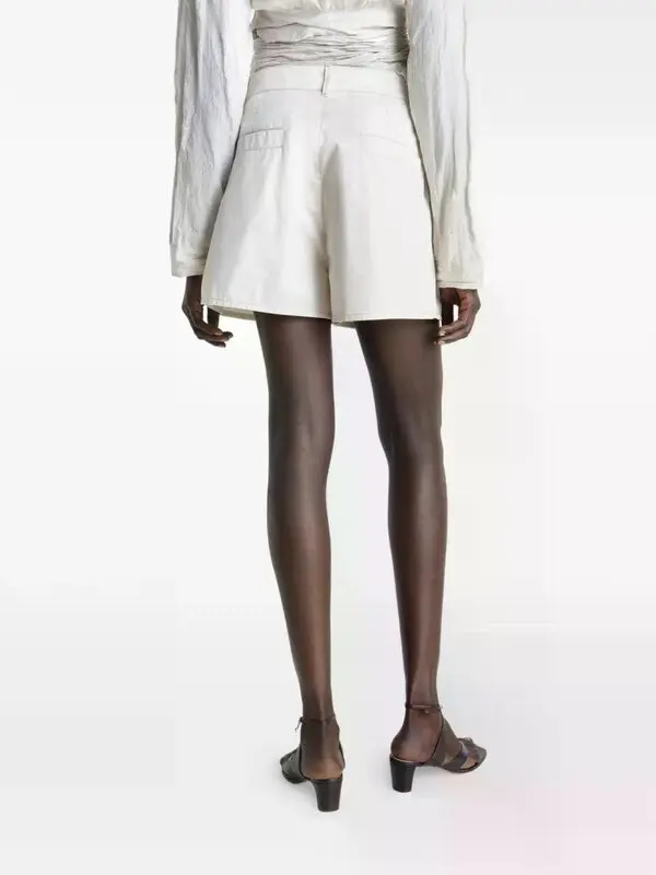 LEMAIRE Cotton Twill Mini Shorts