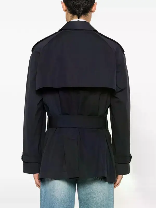 Burberry Belted Button Coat