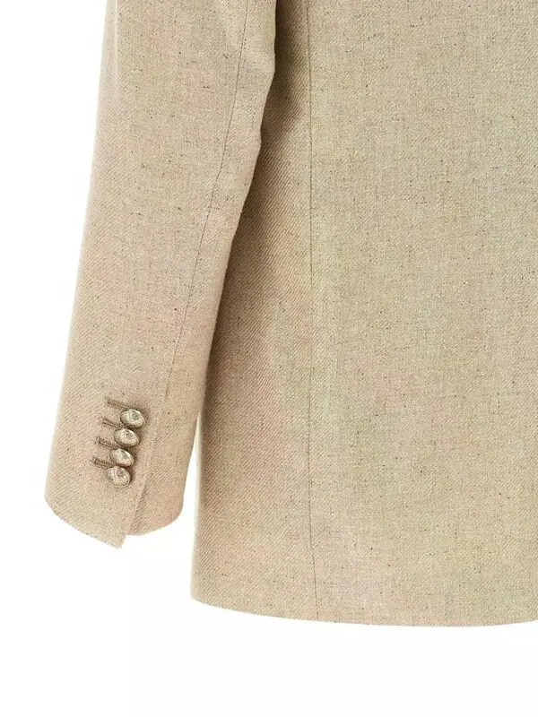 Tagliatore Jasmine Double-breasted Blazer With Peak Lapels - Neutrals
