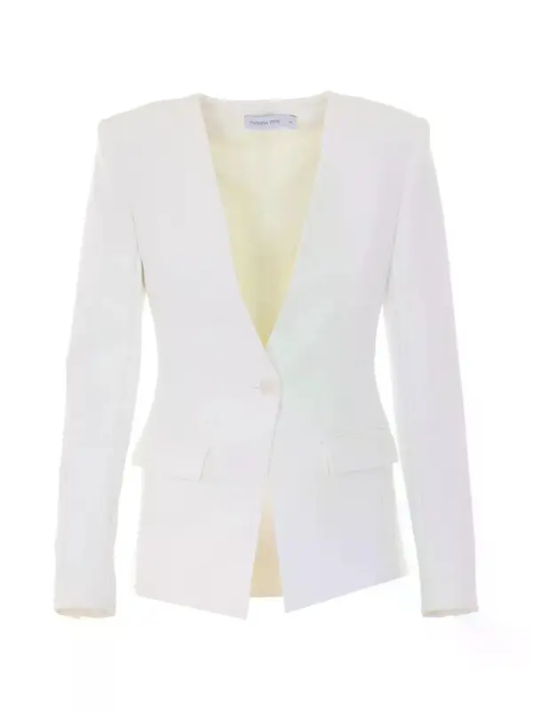 Patrizia Pepe V-neck Single-breasted Blazer