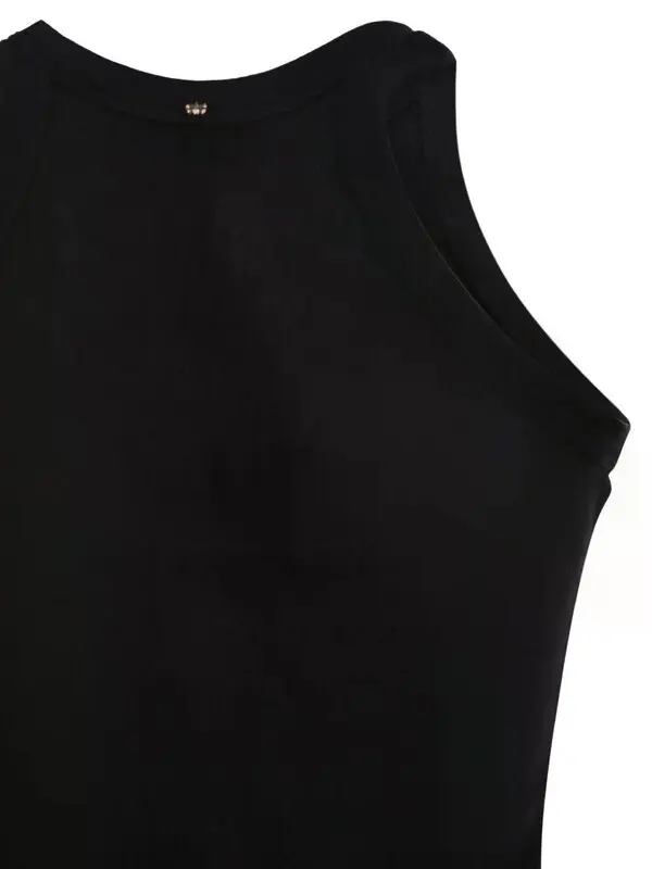 Sportmax Ribbed Knit Racerback Tank Top