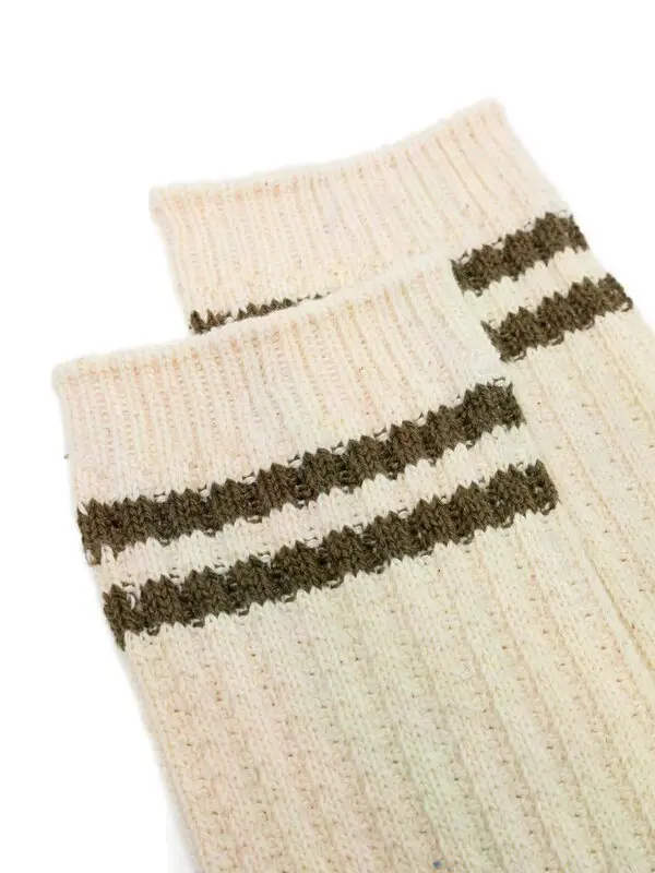 Anonymous Ism Striped Ankle Socks