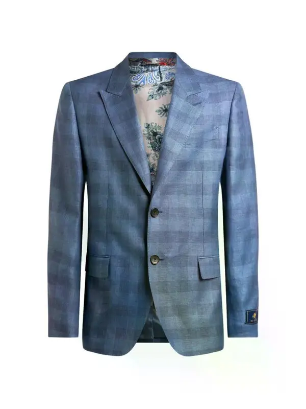 Etro Checked Blazer
