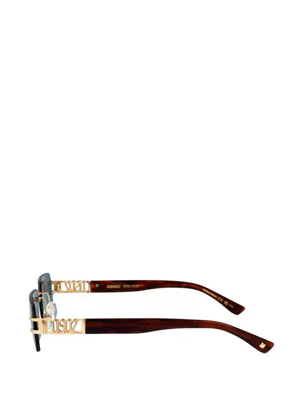 Dsquared2 Logo Rectangle Sunglasses