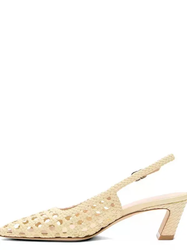 STUART WEITZMAN Stassi Interwoven Slingback Pumps