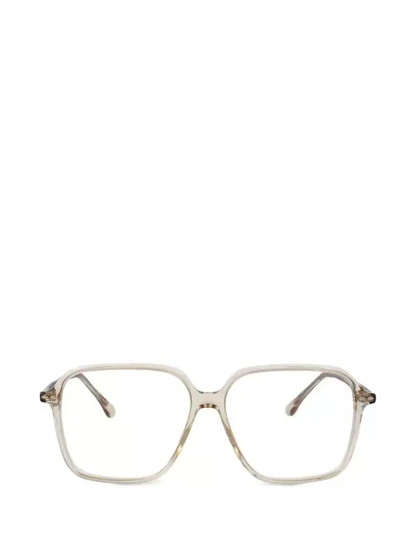 Isabel Marant Geometric Eyeglasses - Neutrals