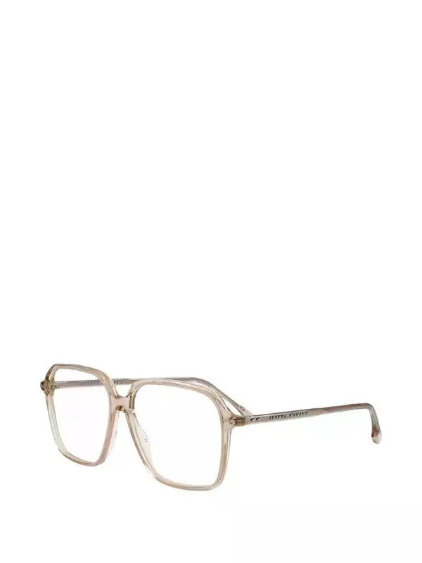Isabel Marant Geometric Eyeglasses - Neutrals