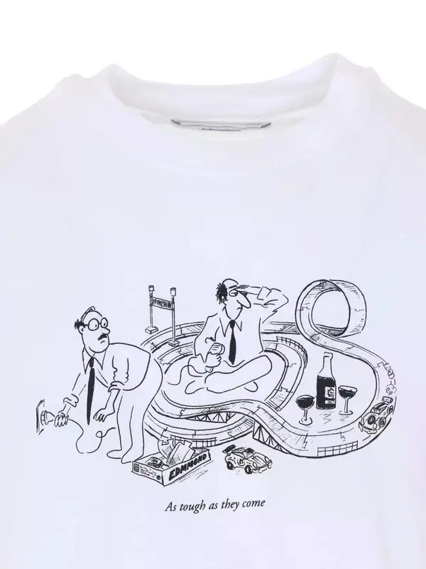 EDMMOND STUDIOS Scalextric Graphic-print Crew-neck T-shirt
