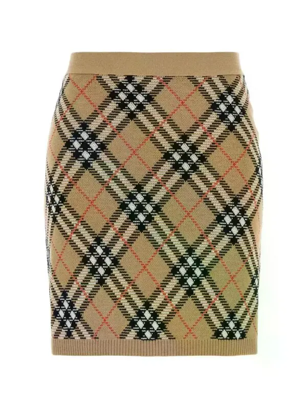 Burberry Knit Mini Skirt
