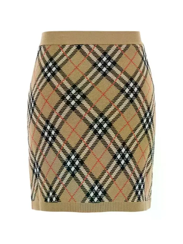 Burberry Knit Mini Skirt