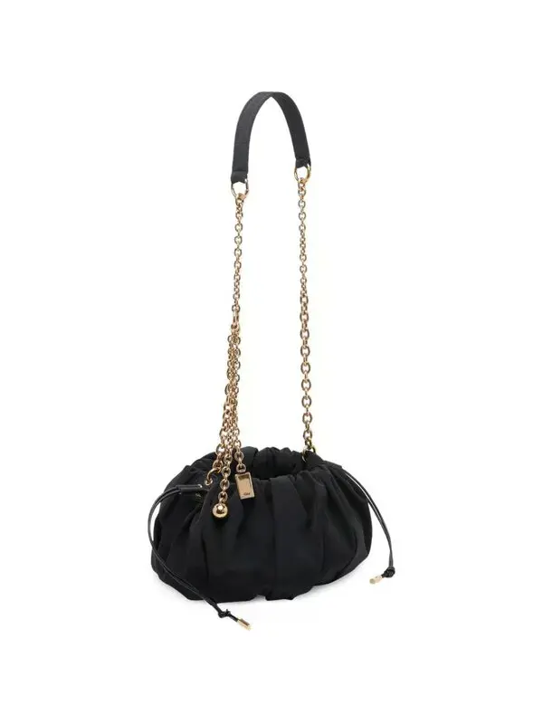 Chloé Plissé Clutch - Black