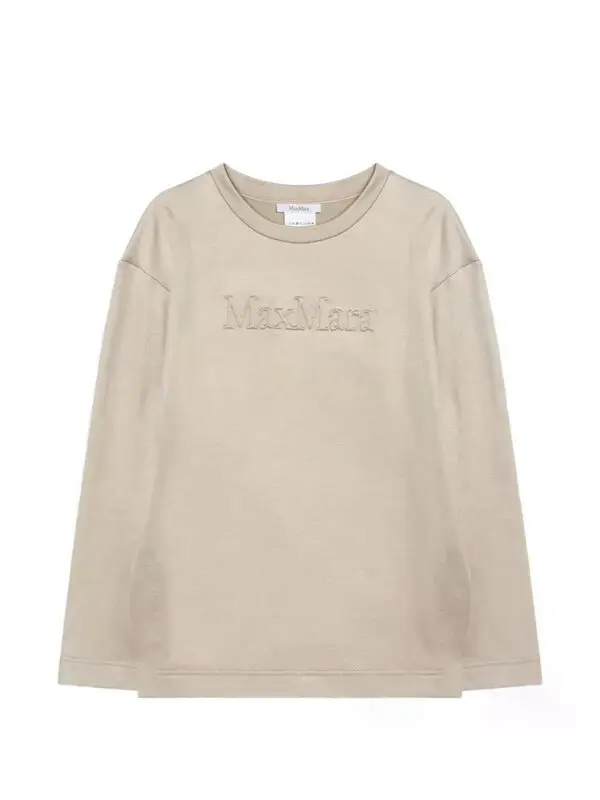 Max Mara Embossed Sweatshirt - Neutrals