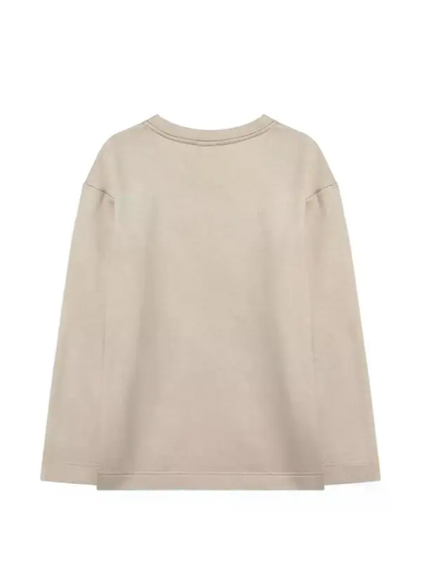 Max Mara Embossed Sweatshirt - Neutrals