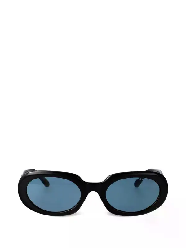 Marc Jacobs Oval Frame Sunglasses - Black