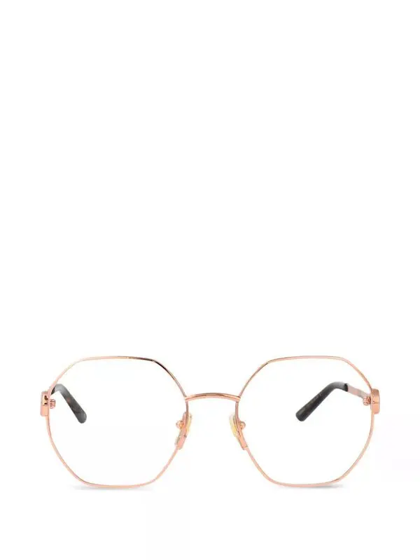 Gucci Geometric Full Rim Eyeglasses