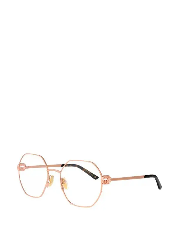 Gucci Geometric Full Rim Eyeglasses