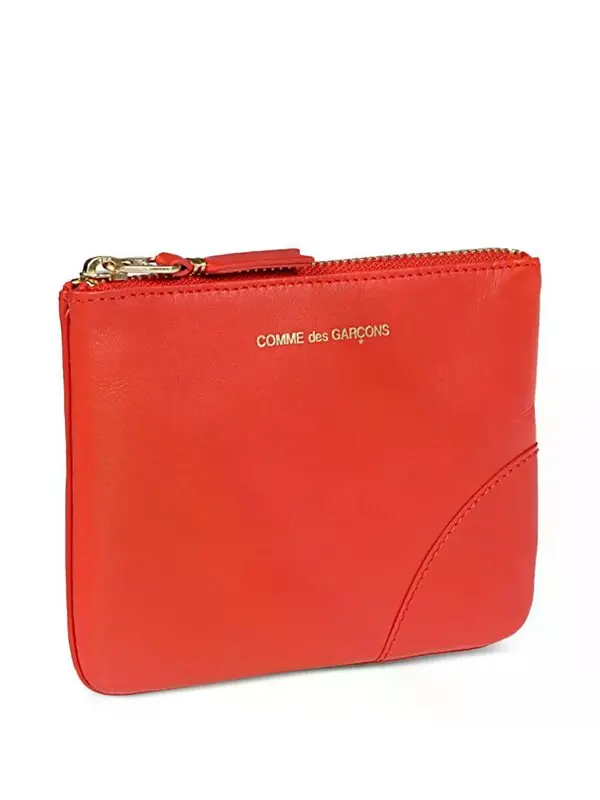 Comme Des Garçons Classic Leather Line Wallet - Orange