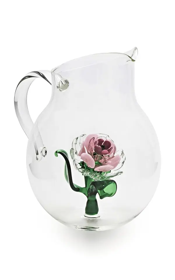 SOFFIERIA PARISE Floral Pitcher