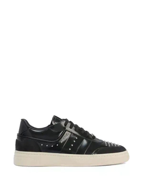 GIUSEPPE ZANOTTI Studded Leather Sneakers
