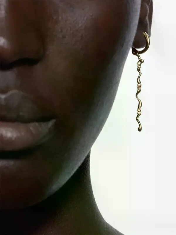 MARIA BLACK Ramen Dai Dangle Earring