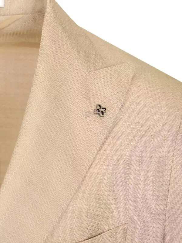 Tagliatore Montecarlo Single-breasted Blazer - Neutrals