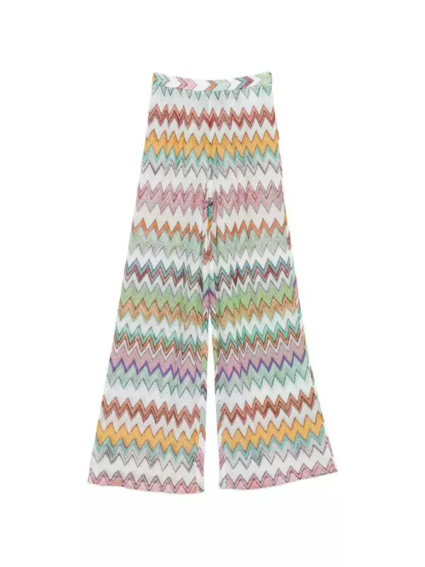 Missoni Zigzag Cover-up Trousers - White