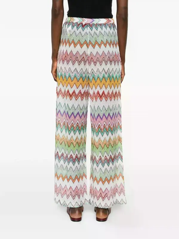 Missoni Zigzag Cover-up Trousers - White