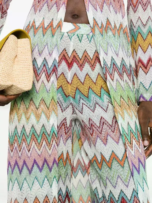 Missoni Zigzag Cover-up Trousers - White
