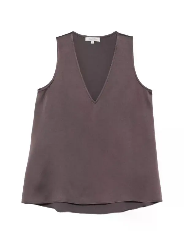 Antonelli Firenze V-neck Top - Grey